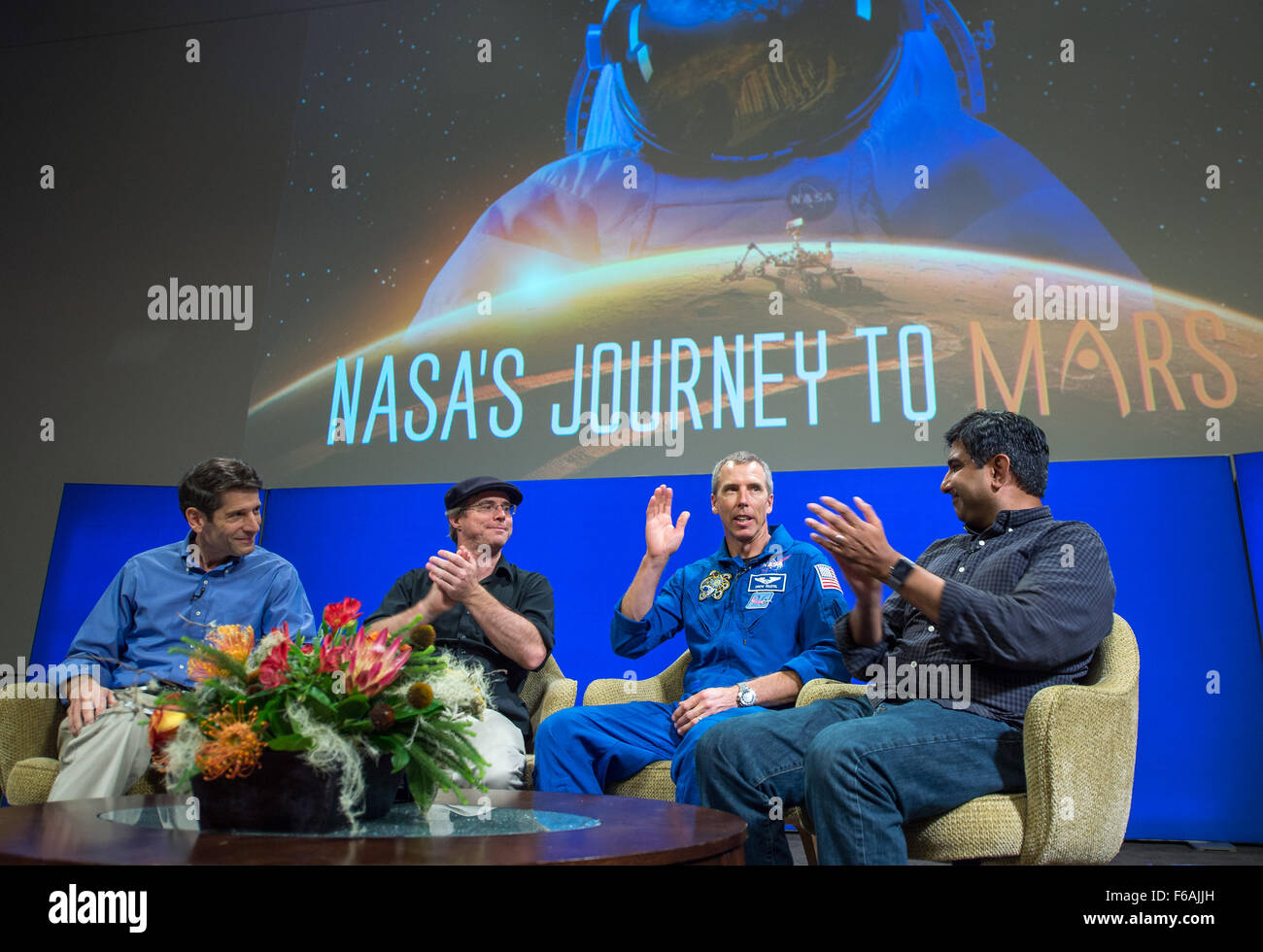 NASA Journey to Mars and “The Martian Stock Photo - Alamy