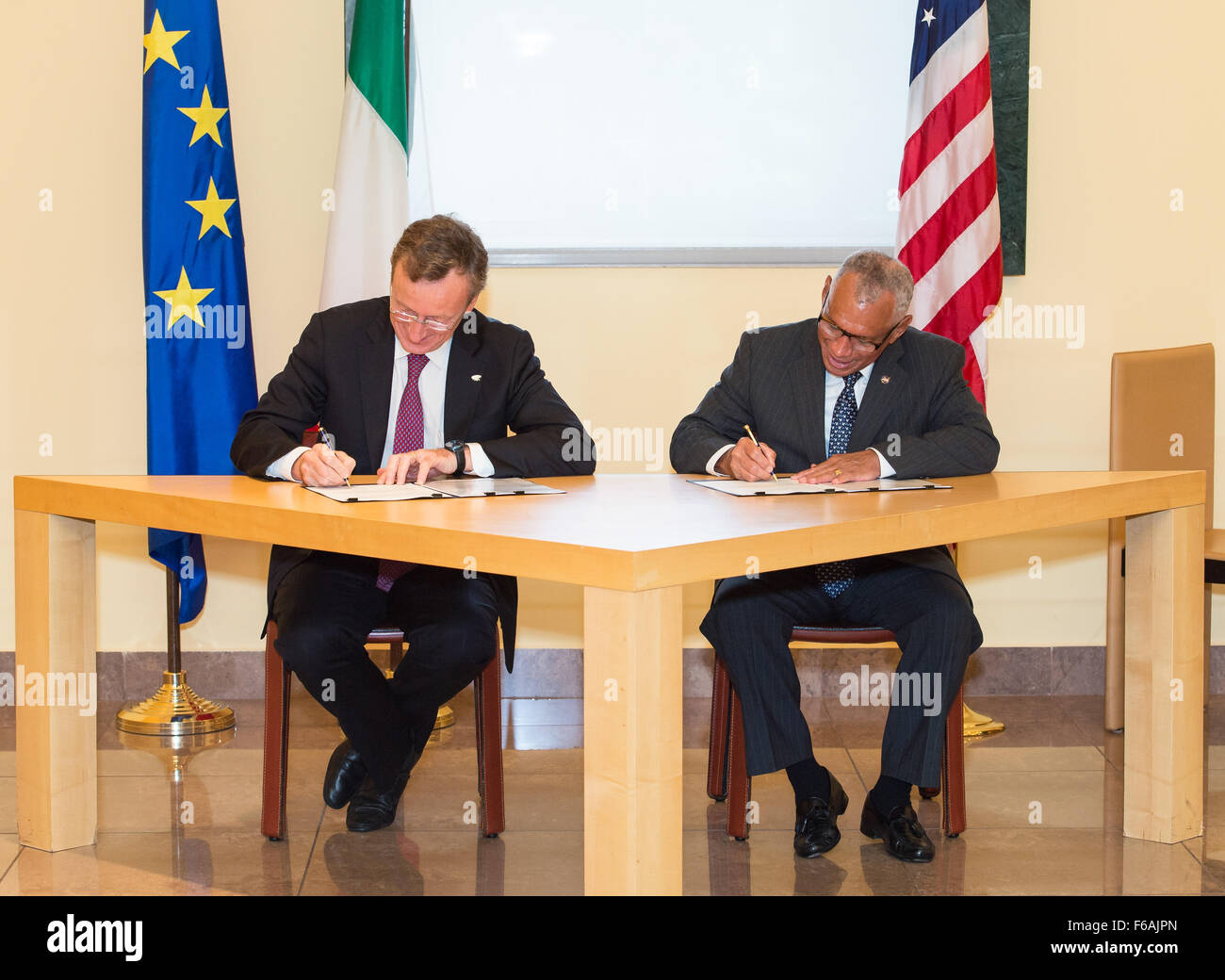 NASA and the Italian Space Agency (ASI) sign a bilateral agreement to ...
