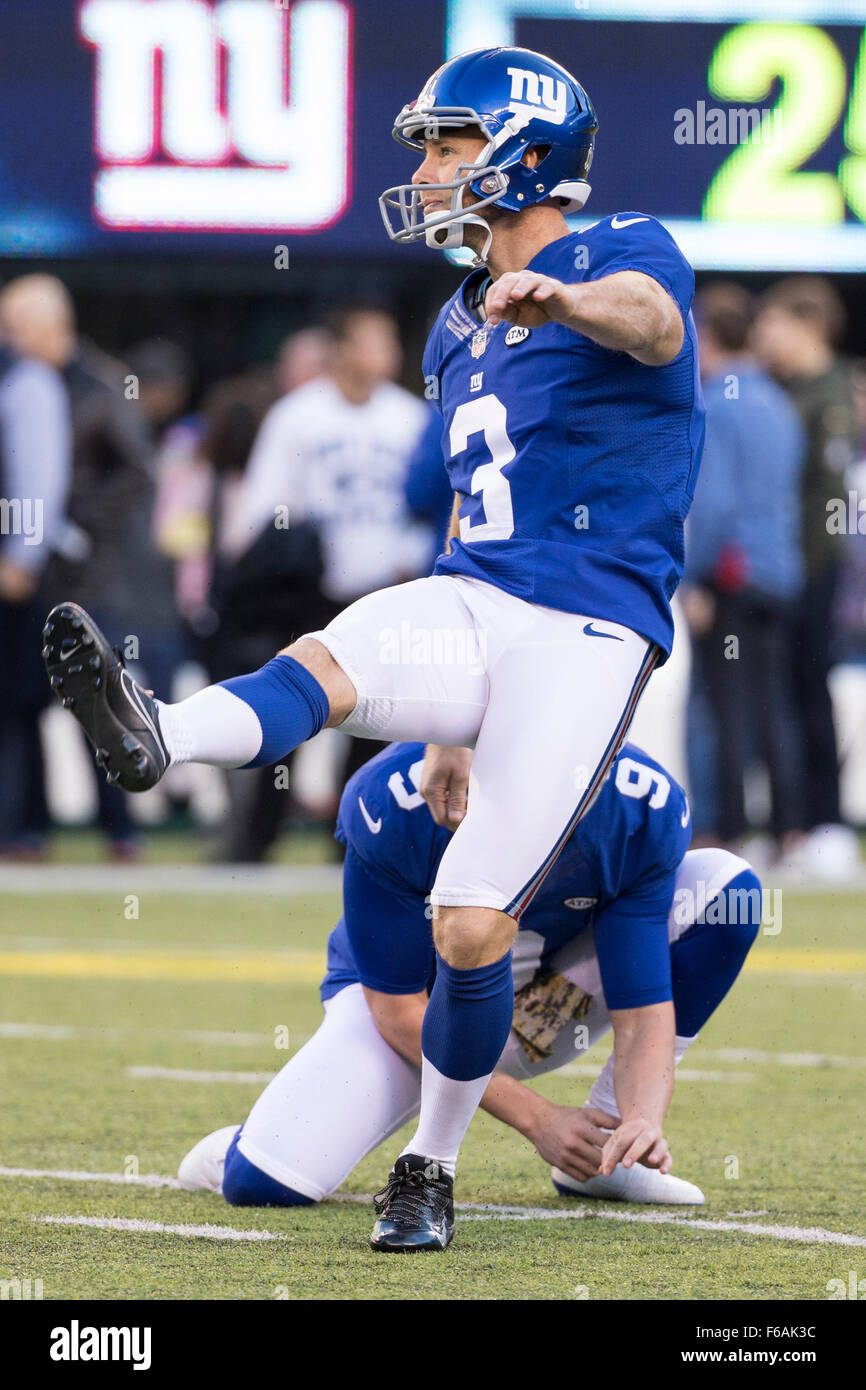 East Rutherford, New Jersey, USA. 15th Nov, 2015. New York Giants ...