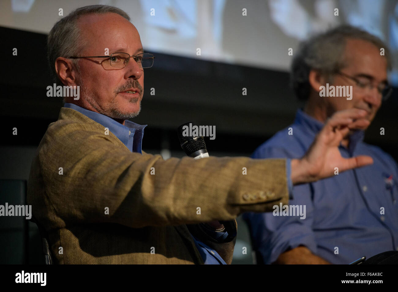 At Columbia University, NASA experts David Miller and Joel Kowsky ...