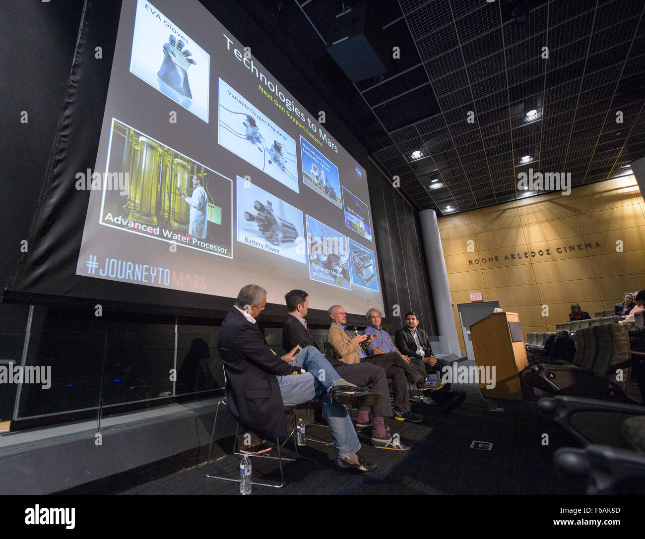 A panel discussion featuring NASA's David Miller at Columbia University ...