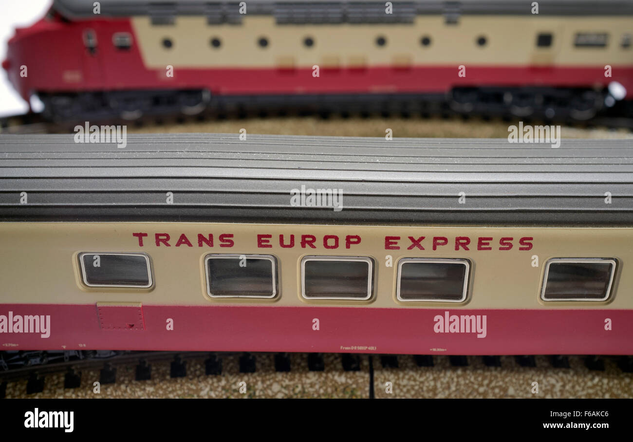 Trans europ express model hi-res stock photography and images - Alamy