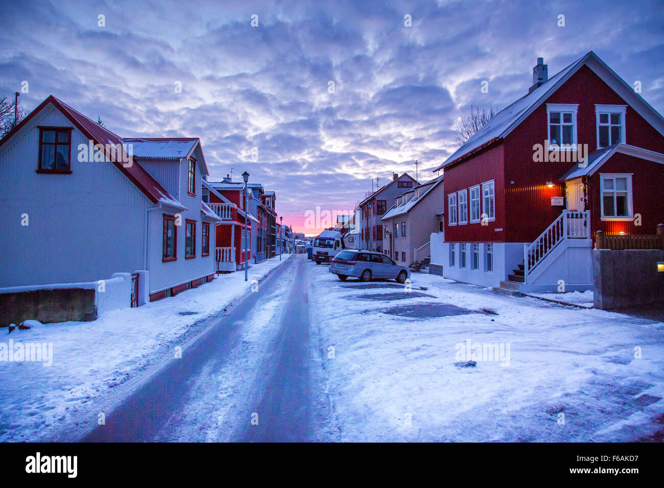 Reykjavik street scene hi-res stock photography and images - Alamy