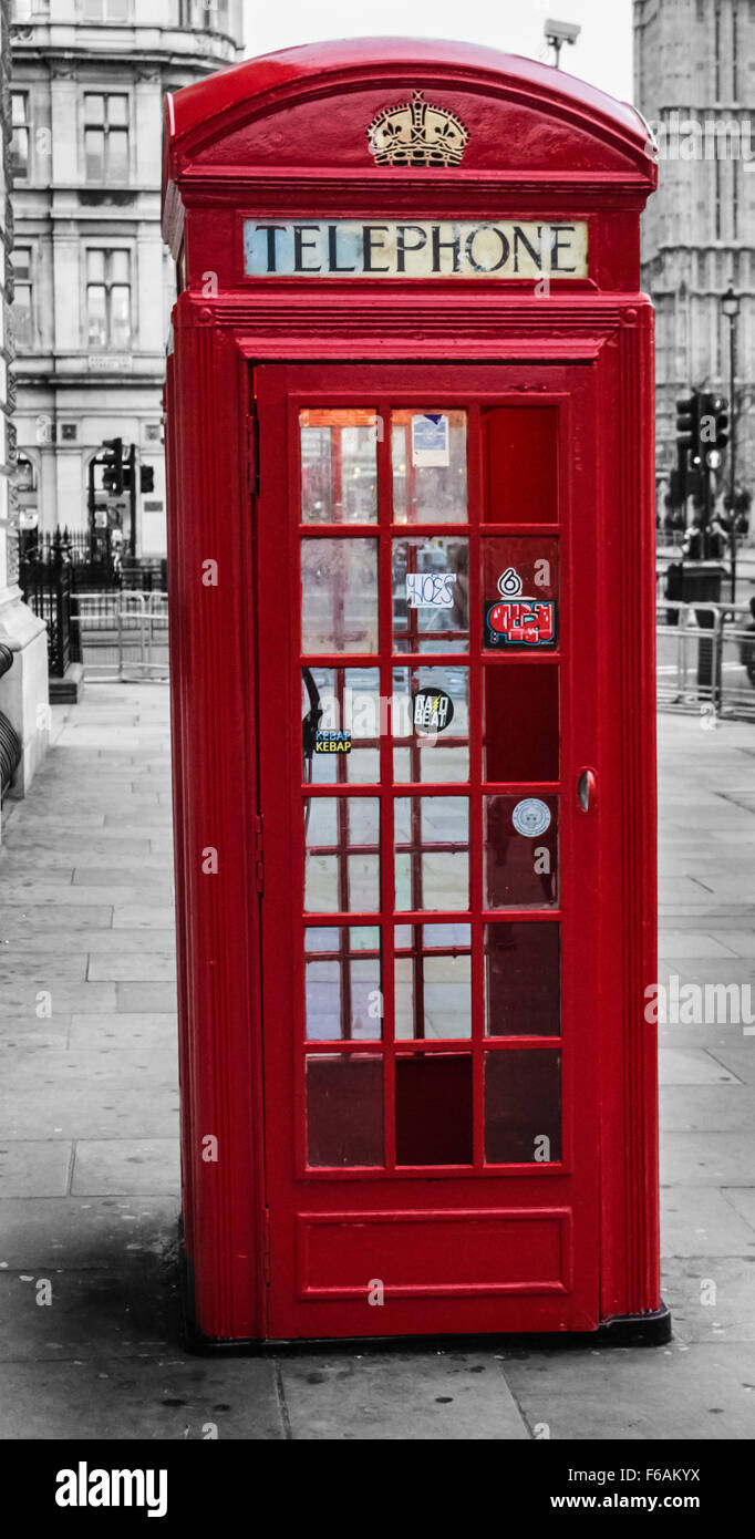 Vintage phonebox hi-res stock photography and images - Alamy