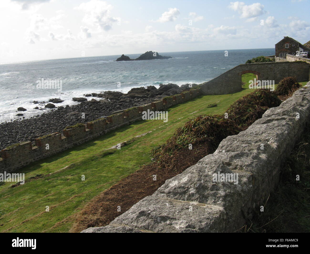 Cape Cornwall, St Just, Cornwall, England, UK Stock Photo - Alamy