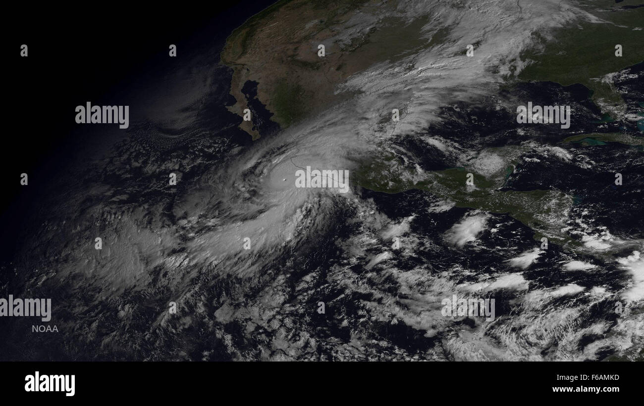 Hurricane Patricia, one of the strongest storms recorded in history ...