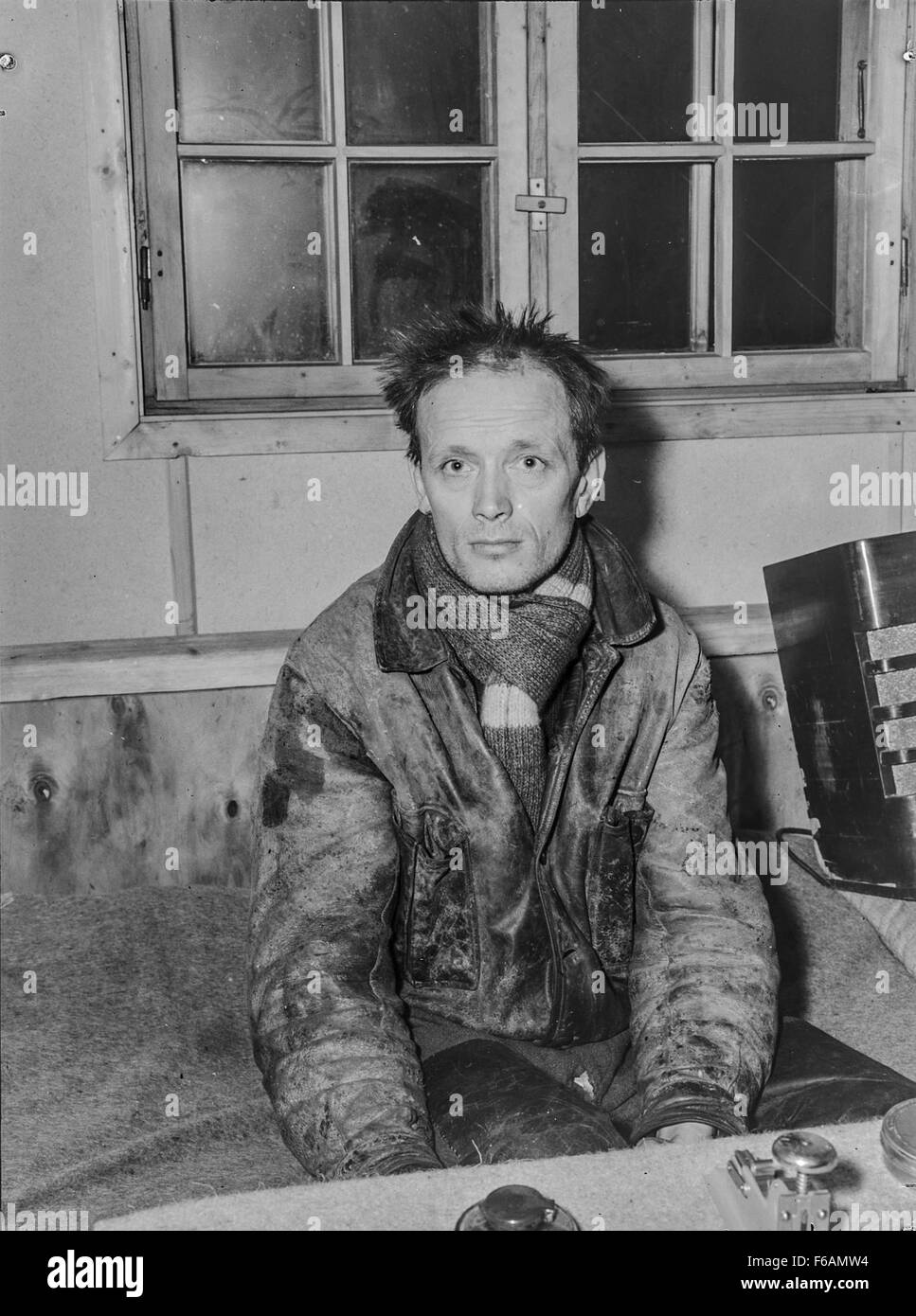 A photograph showing the arrest of an informant during World War II in ...