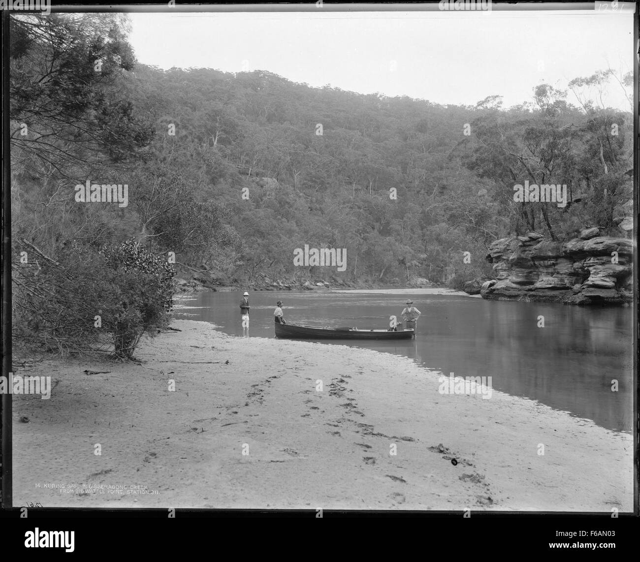Major General Russell and his staff officers are pictured at the ...