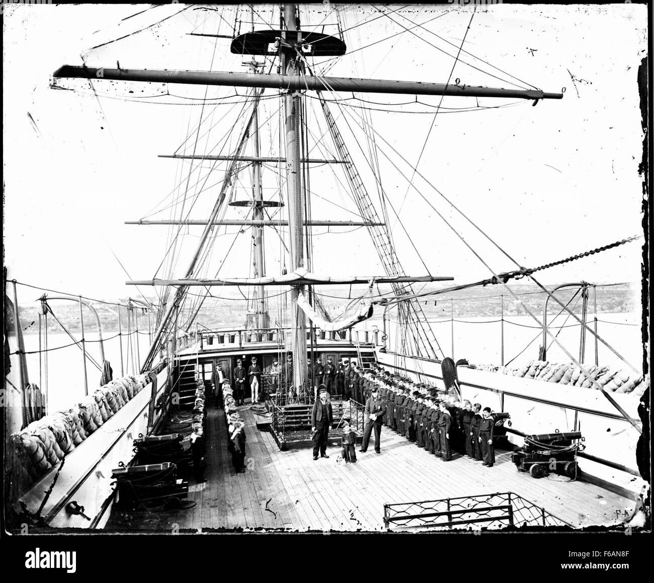 Shipboard drill Black and White Stock Photos & Images - Alamy