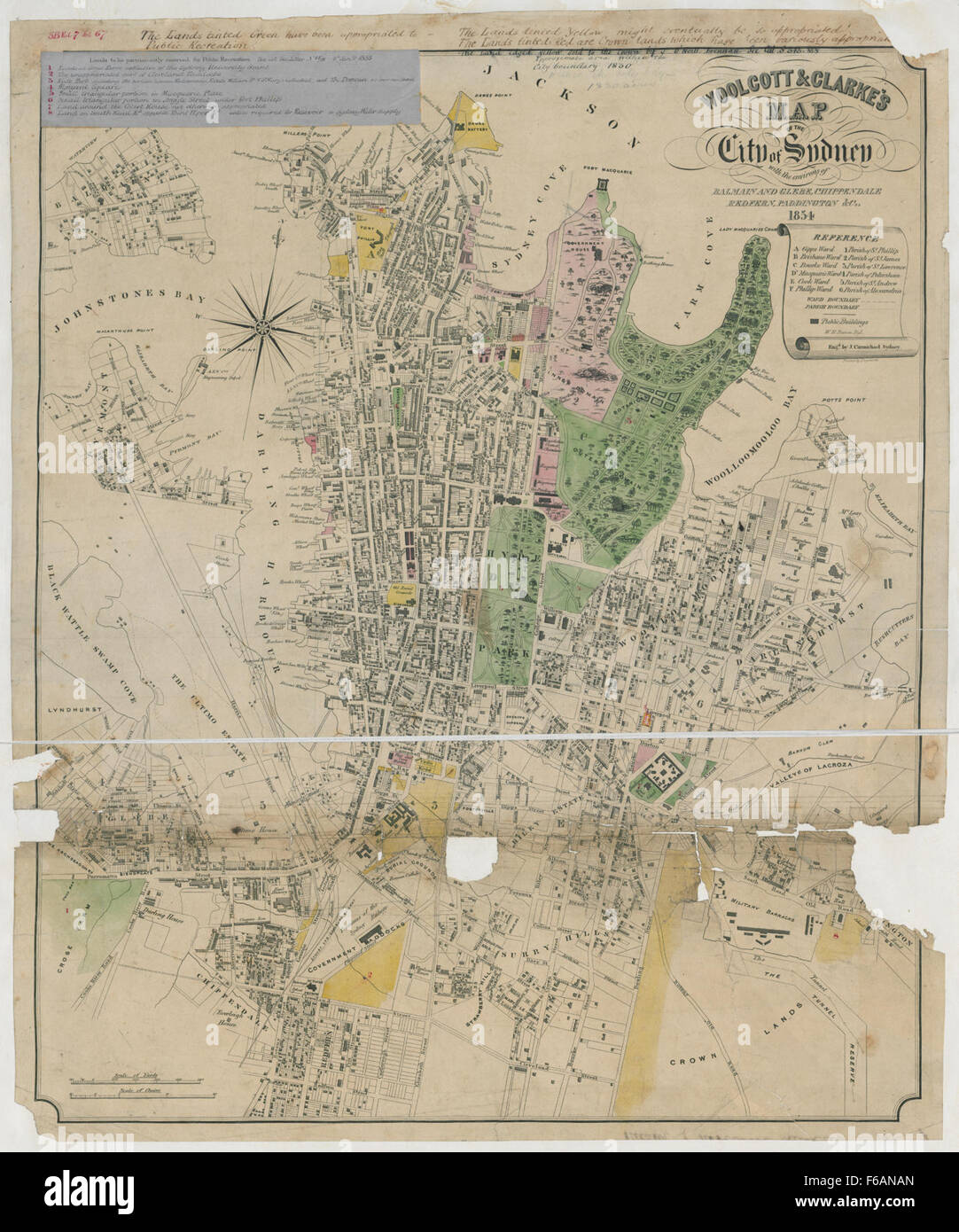 Colonial sydney map hi-res stock photography and images - Alamy