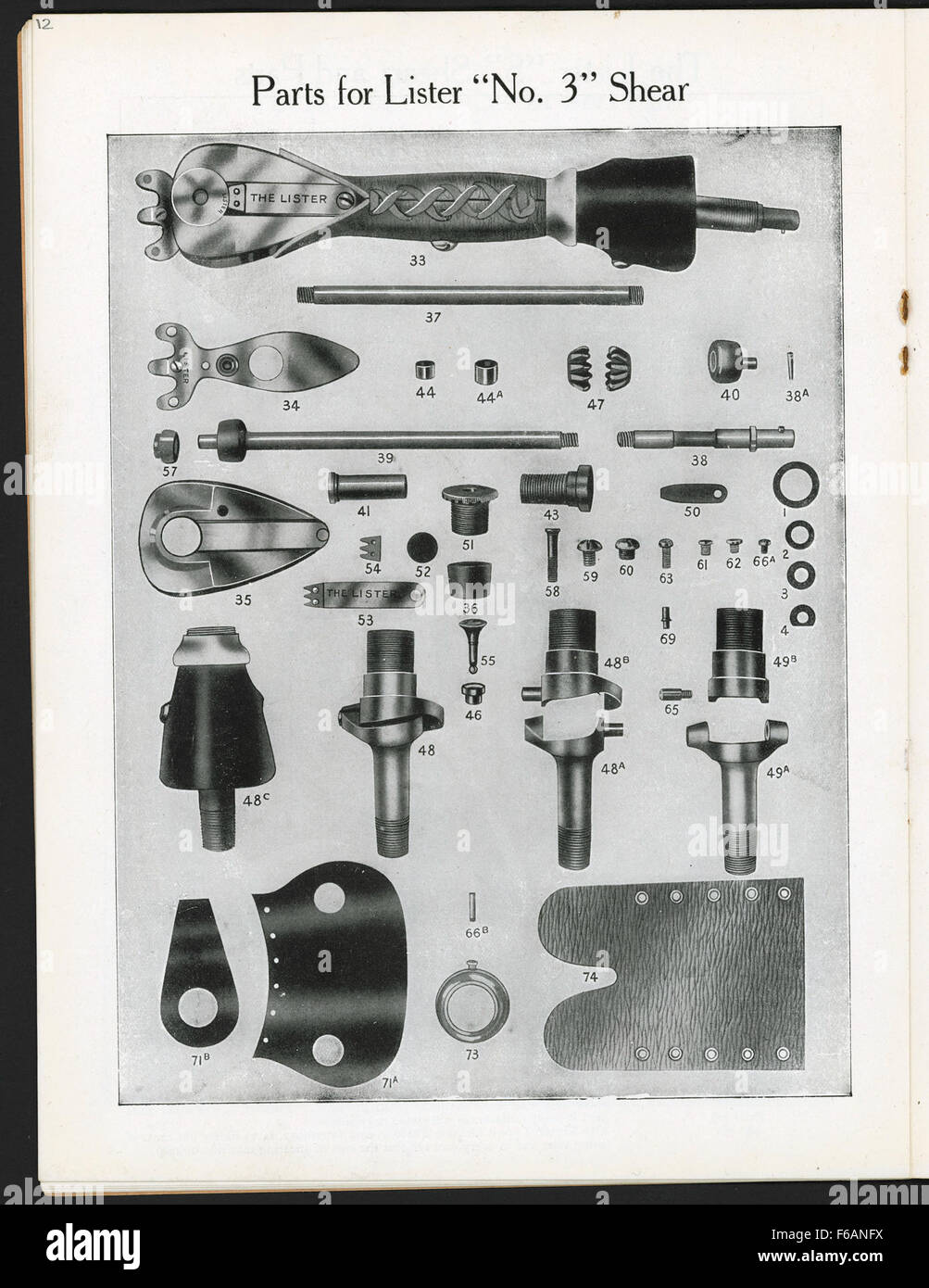 Shearing Machine Parts