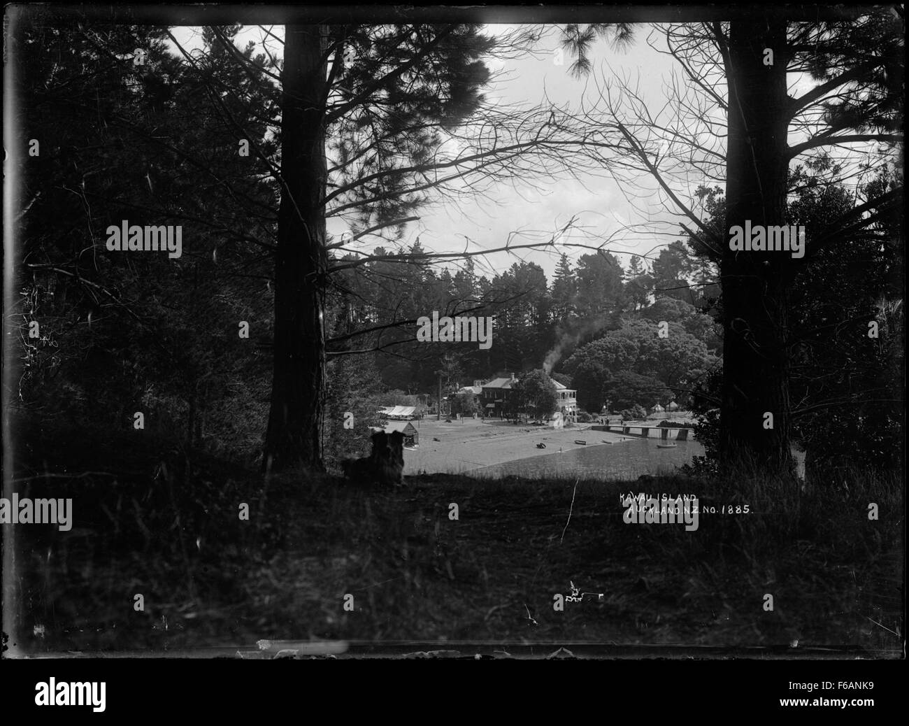 Mansion House, Kawau Island Stock Photo - Alamy