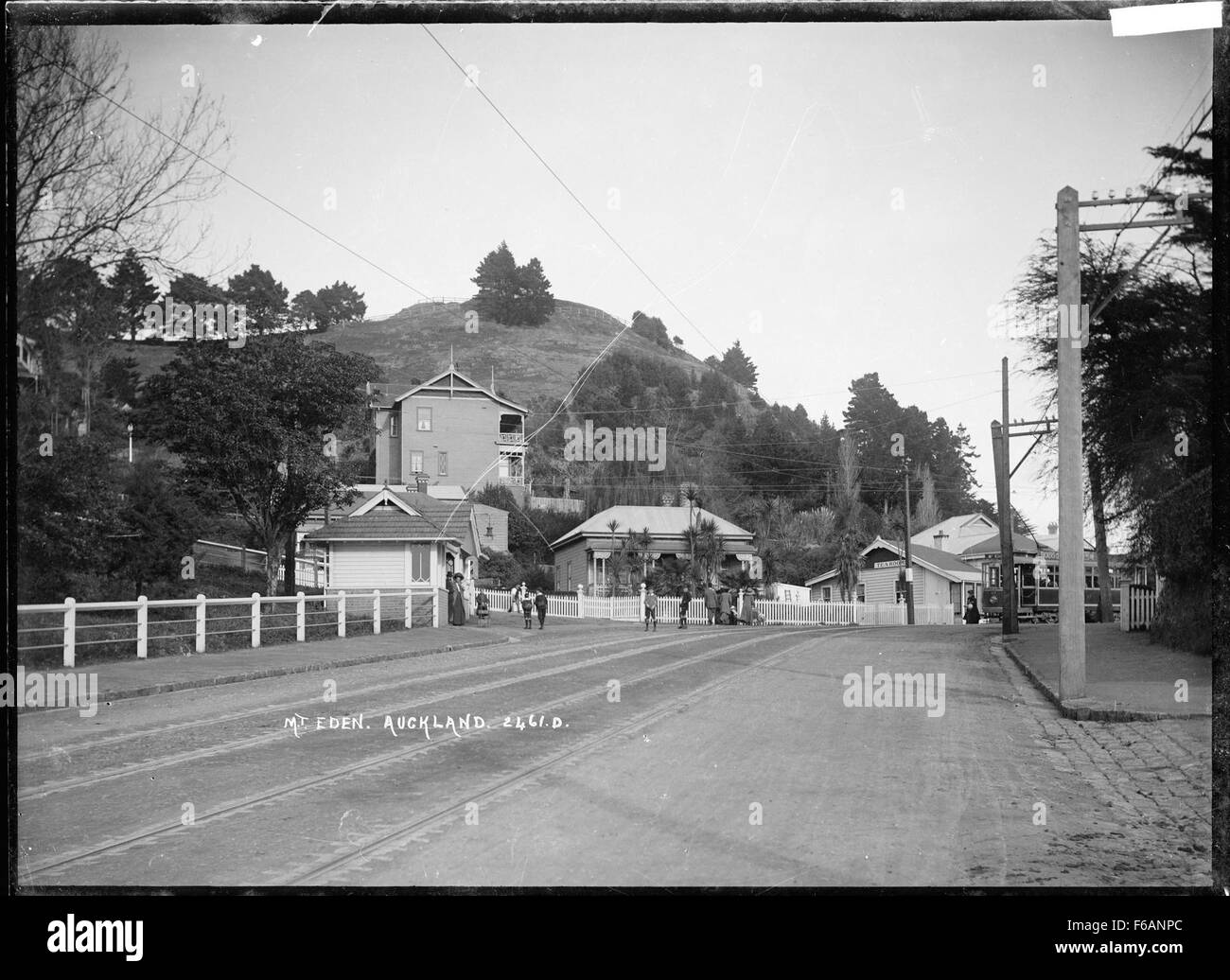 A scenic view of Mount Eden Road, one of Auckland’s main thoroughfares ...