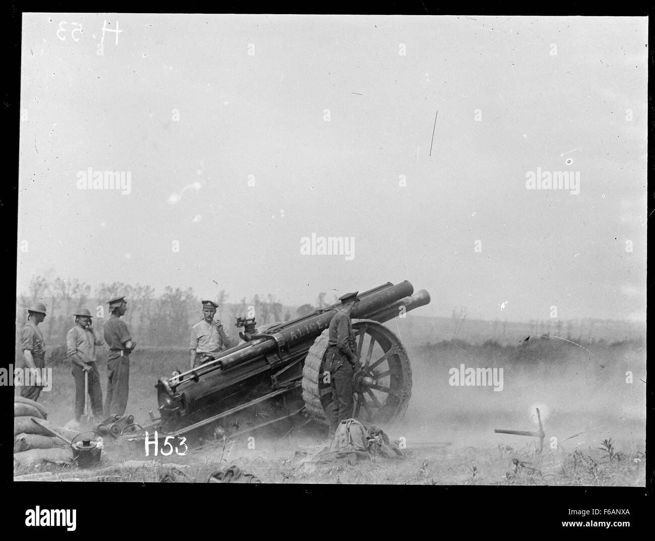 The 'Alice', a New Zealand artillery piece, was actively used during ...