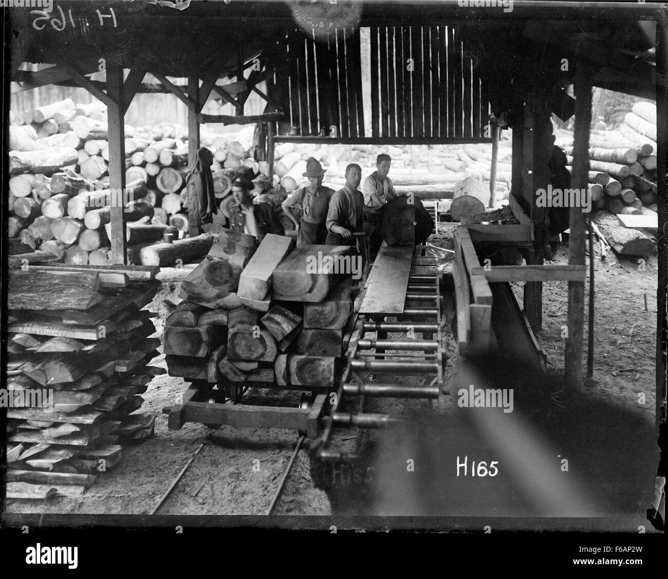 Vintage, Timber Mill High Resolution Stock Photography and Images - Alamy