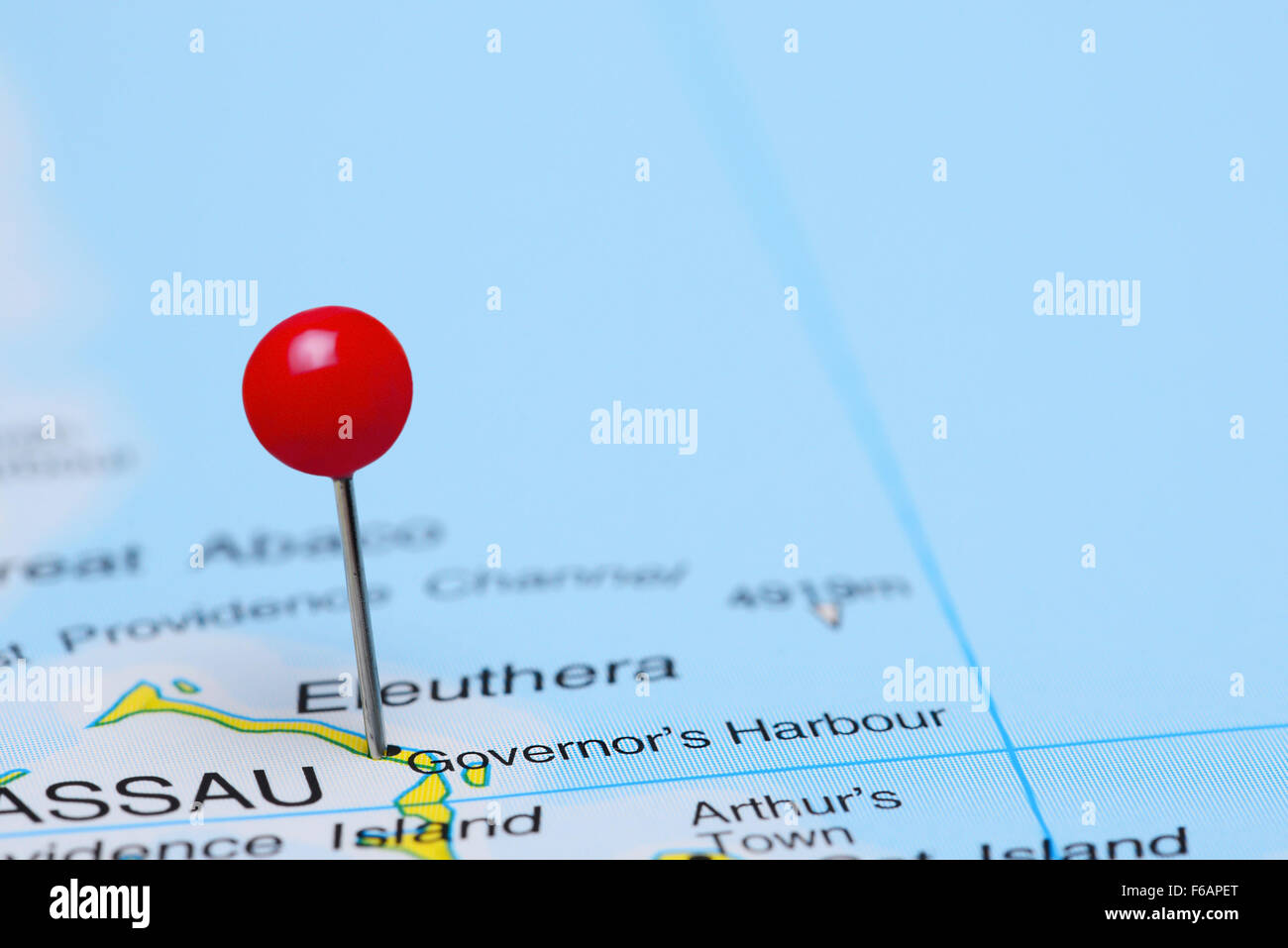 Eleuthera tourist map hi-res stock photography and images - Alamy