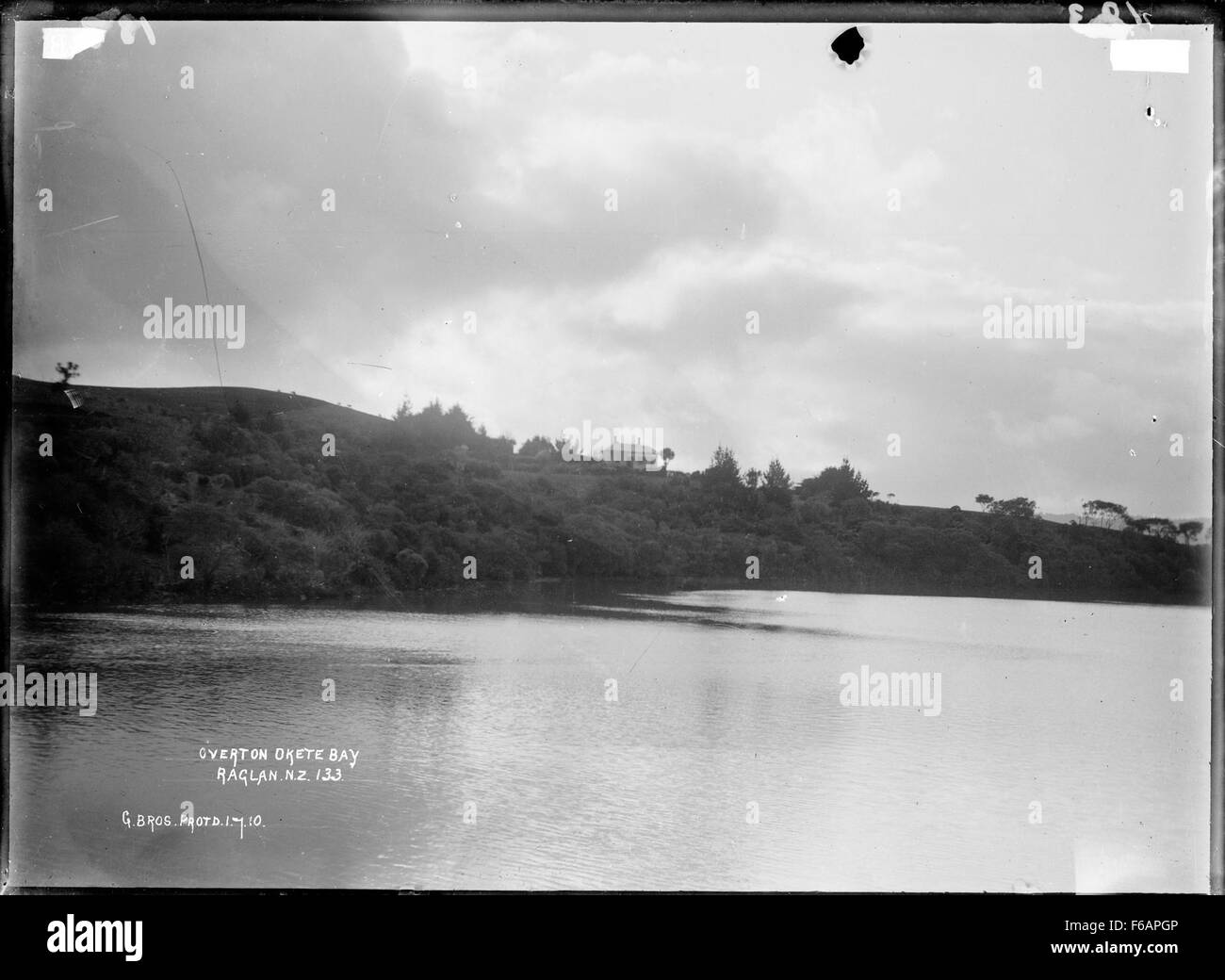 Overton, Okete Bay, Raglan Harbour - Photograph taken by Gilmour Stock ...