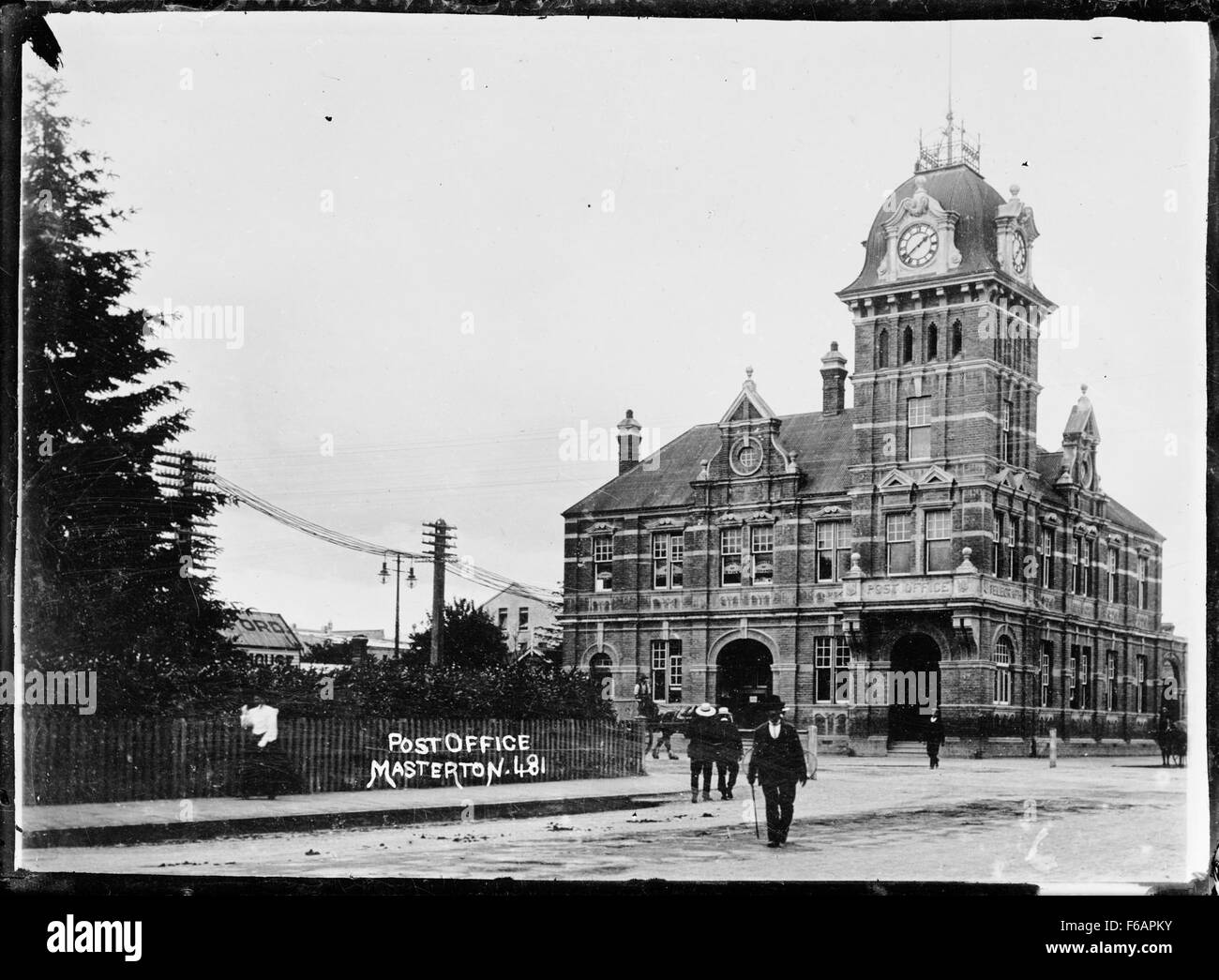 A photograph of the Post Office in Masterton, capturing its ...