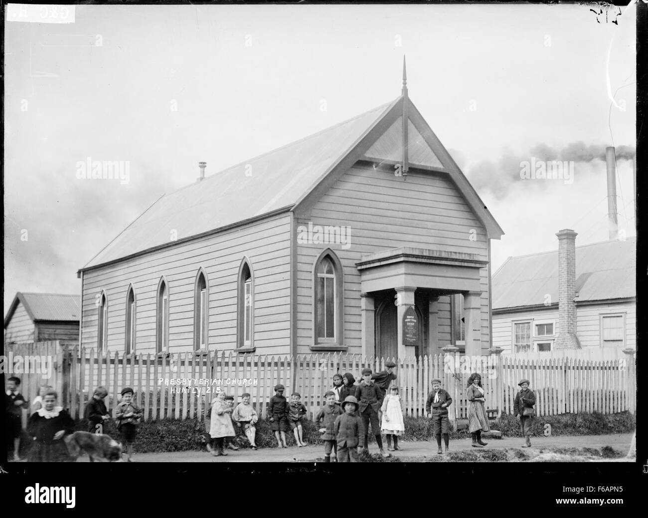 The Presbyterian Church at Huntly, built in the early 20th century ...