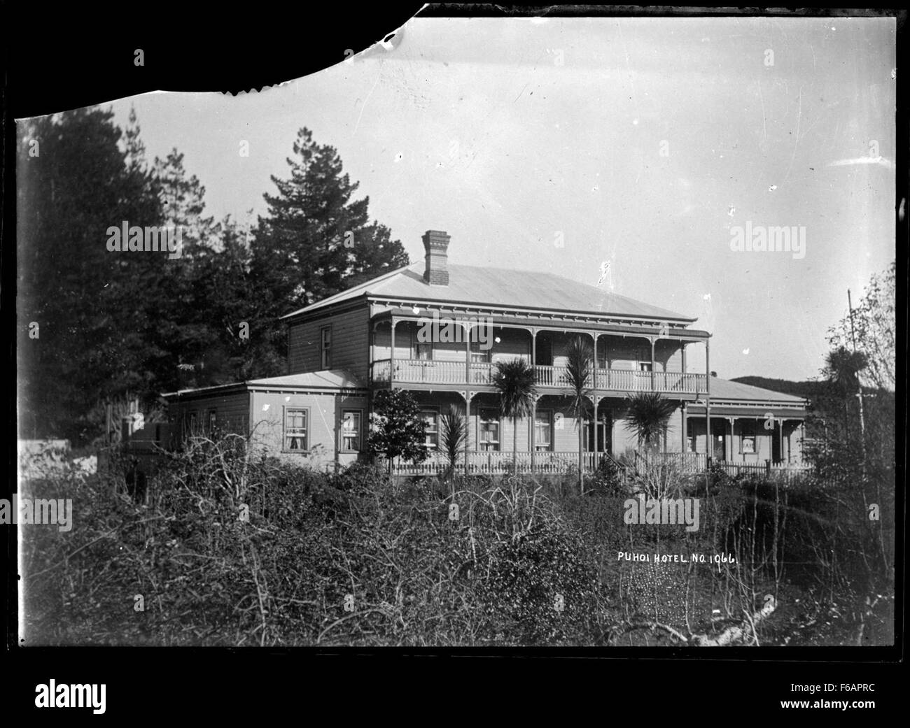 The Puhoi Hotel, a historic building located in New Zealand, is known ...