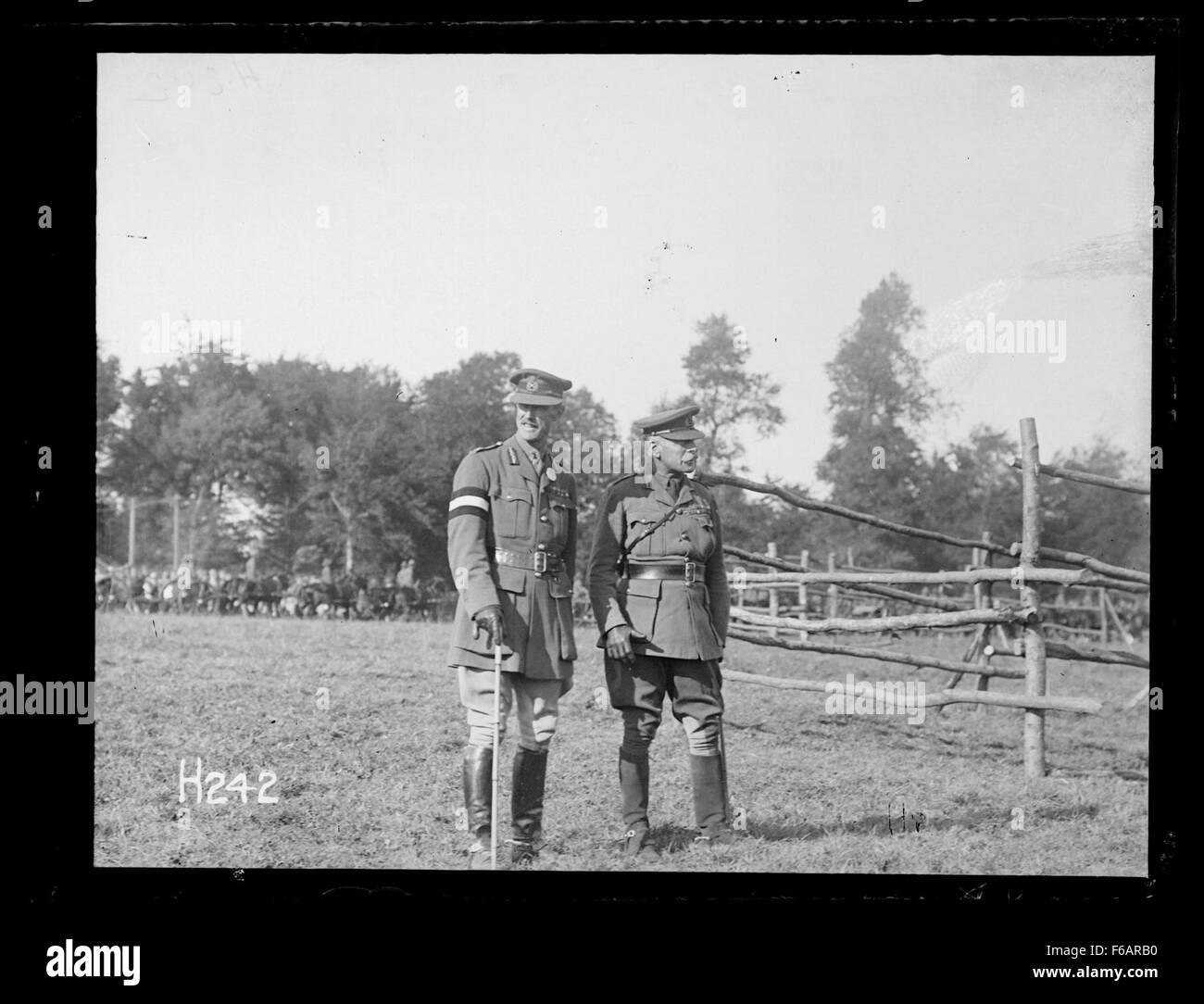 Sir Douglas Haig and General Godley at the Anzac Horse Stock Photo - Alamy