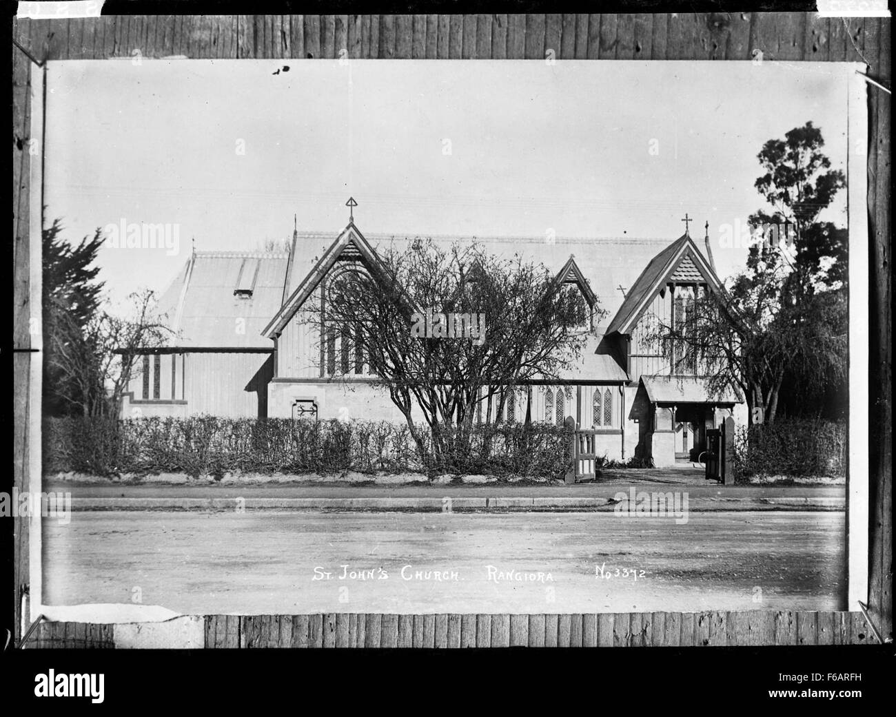 St John the Baptist Church in Rangiora, New Zealand, is a historical ...