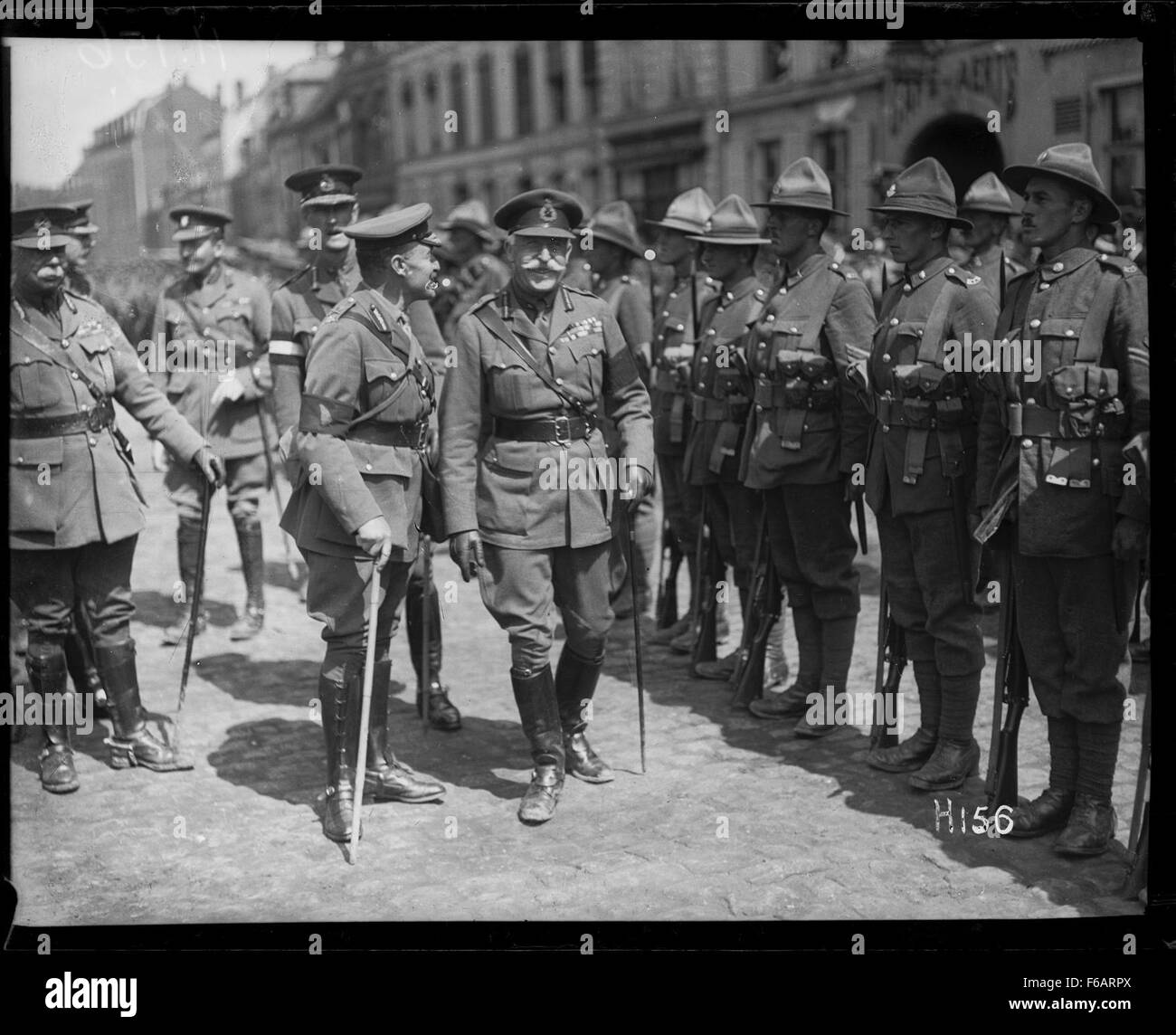 This photograph captures The Duke of Connaught alongside General ...