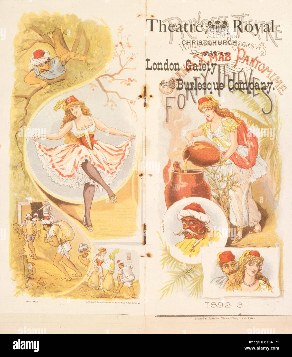 This image from the Theatre Royal Christchurch showcases a performance ...