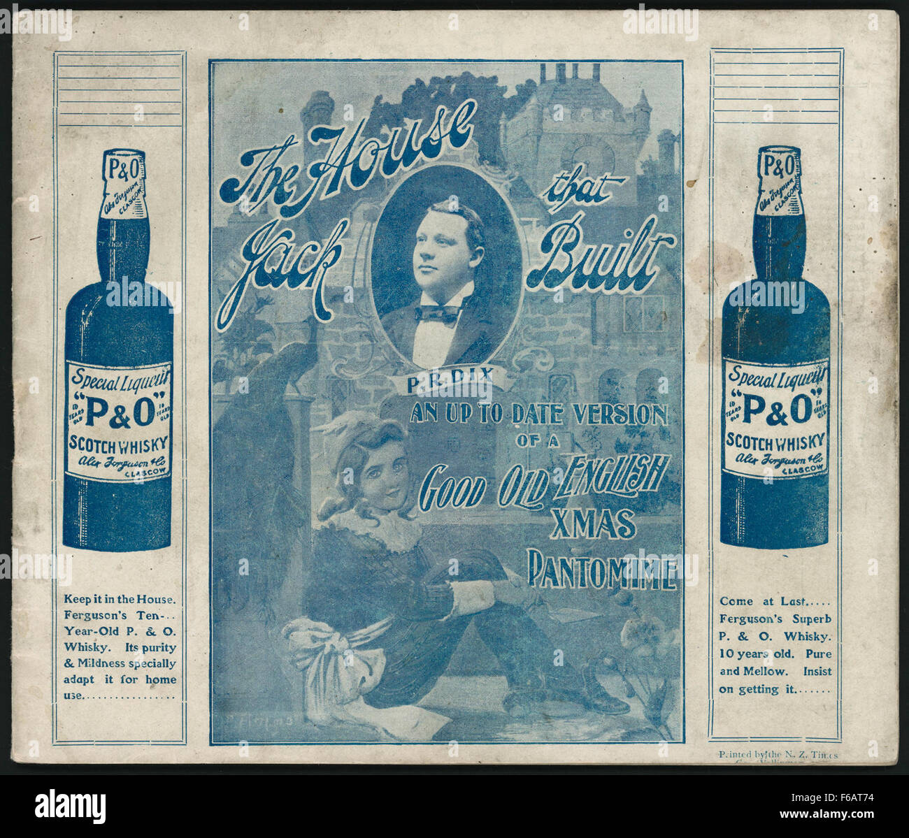 This image represents the Theatre Royal in Wellington during a ...