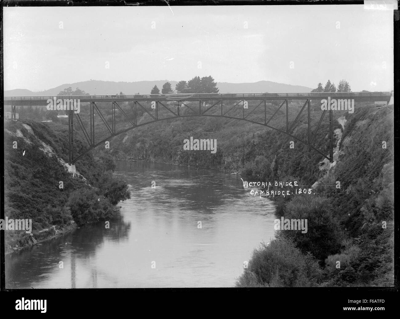 The Victoria Bridge in Cambridge is an iconic historical structure ...