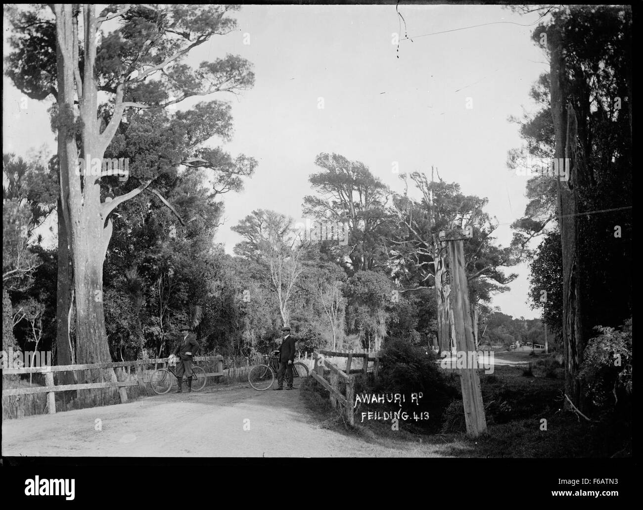 Awahuri Road, Manawatu Stock Photo - Alamy