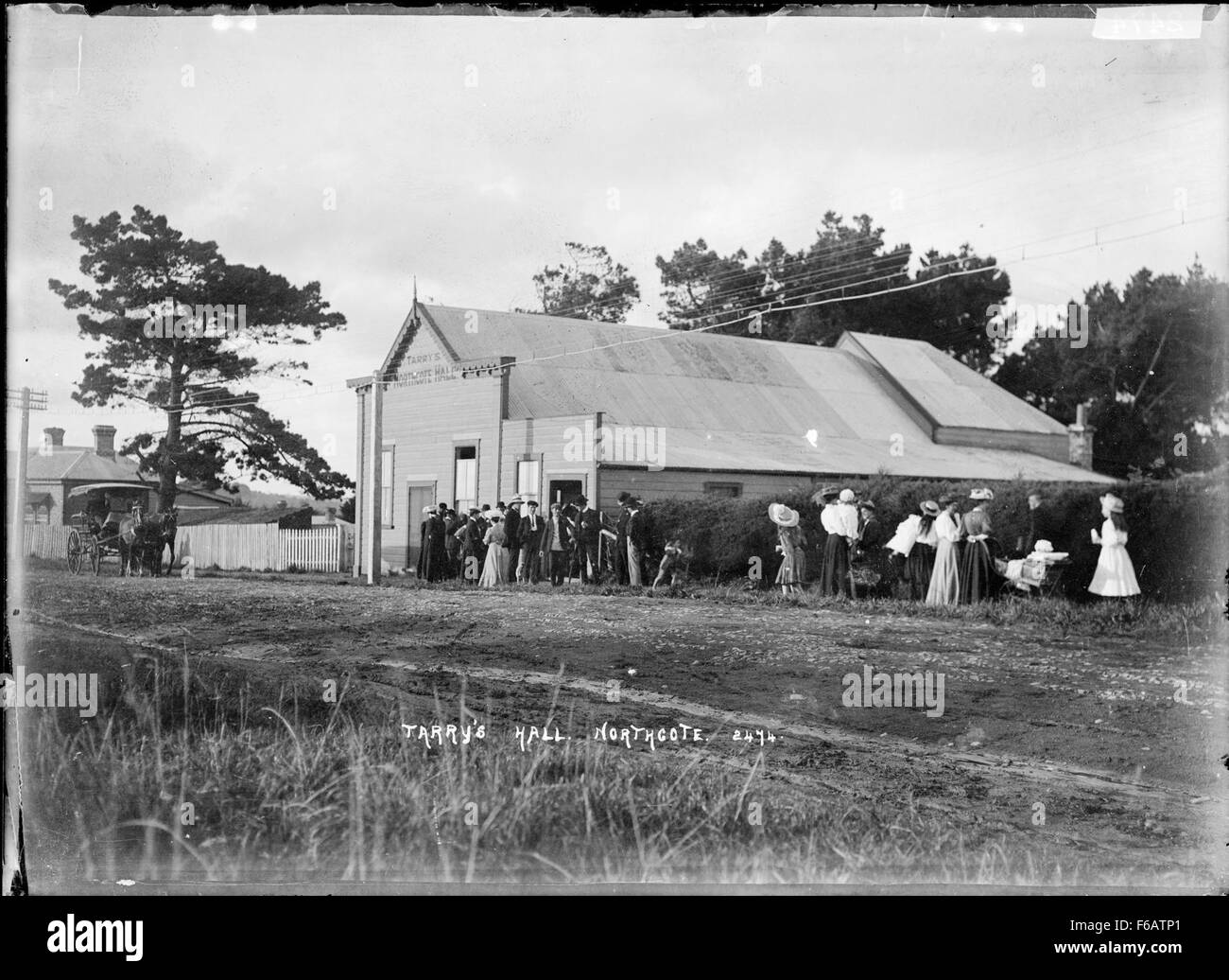 This photograph offers a view of Tarry's Hall, located on Queen Street ...