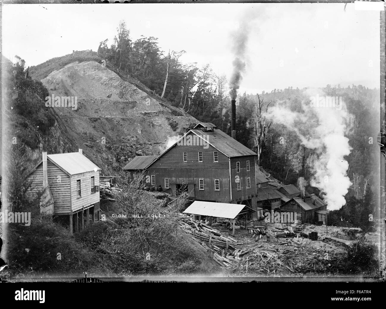 Reefton mining Black and White Stock Photos & Images - Alamy
