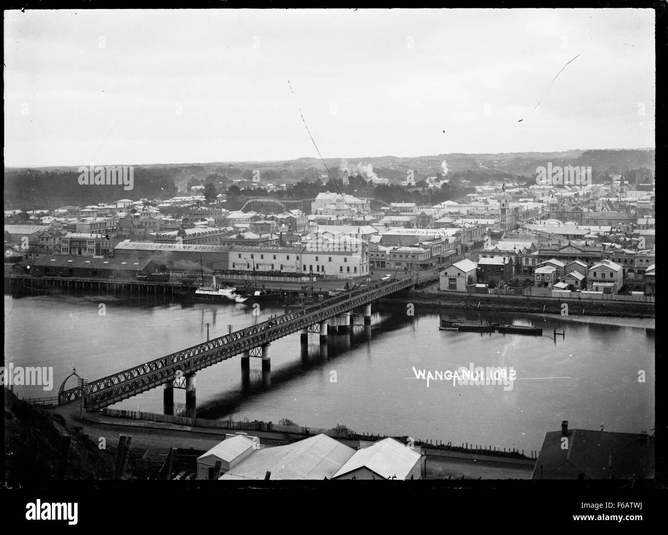 Wanganui town Black and White Stock Photos & Images - Alamy