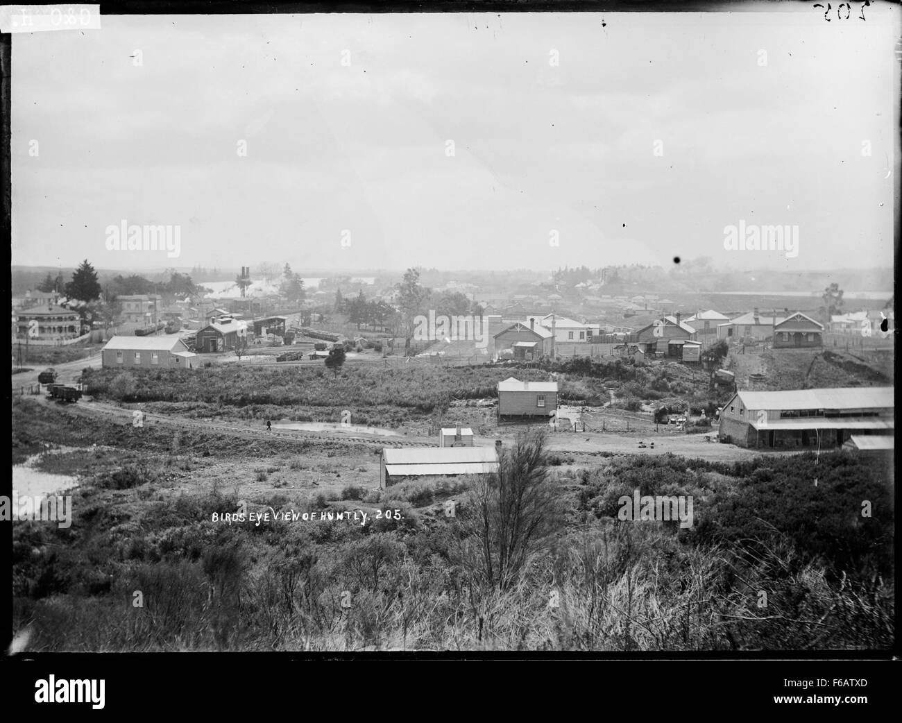 Early 20th century town view Black and White Stock Photos & Images - Alamy