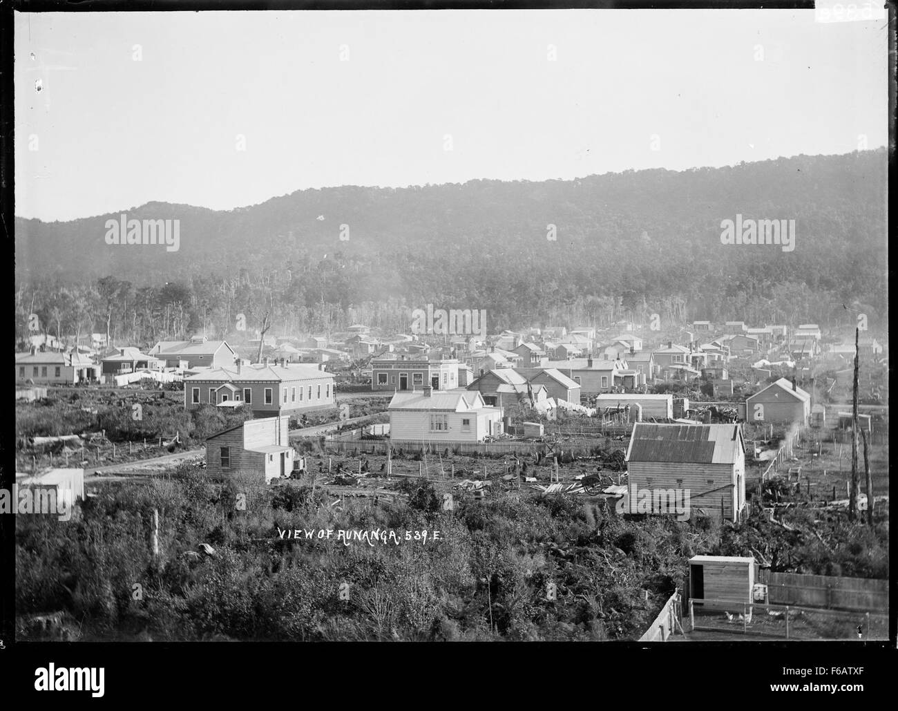 This image captures a scenic view of Runanga, a small town in New ...