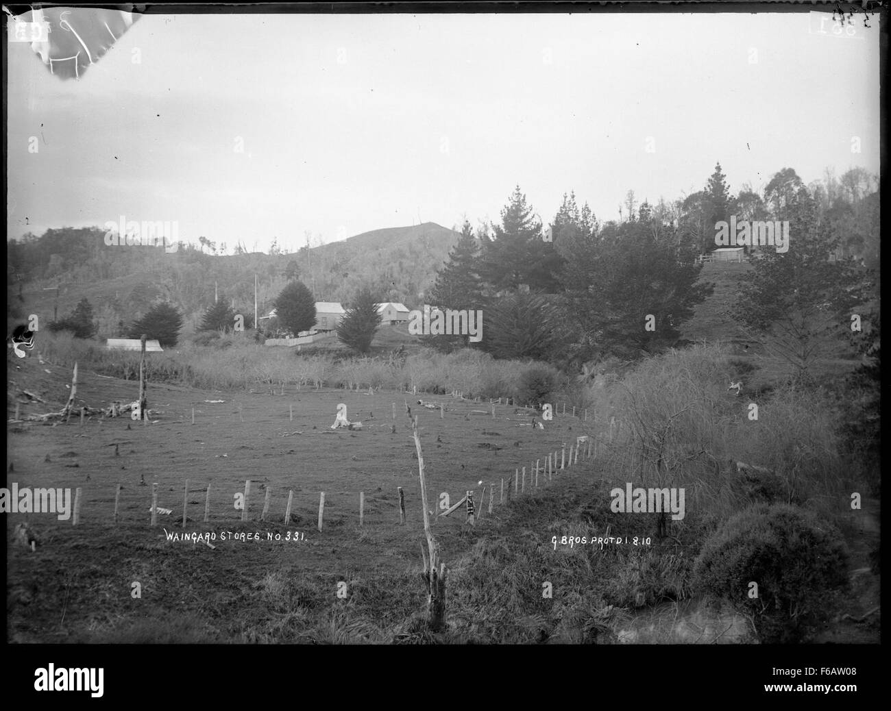 Waingaro Stores, near Raglan, 1910 - Photograph taken by Gilmour Stock ...