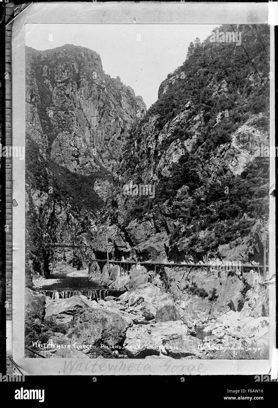 Waitawheta Gorge is part of the larger Karangahake Gorge in New Zealand ...