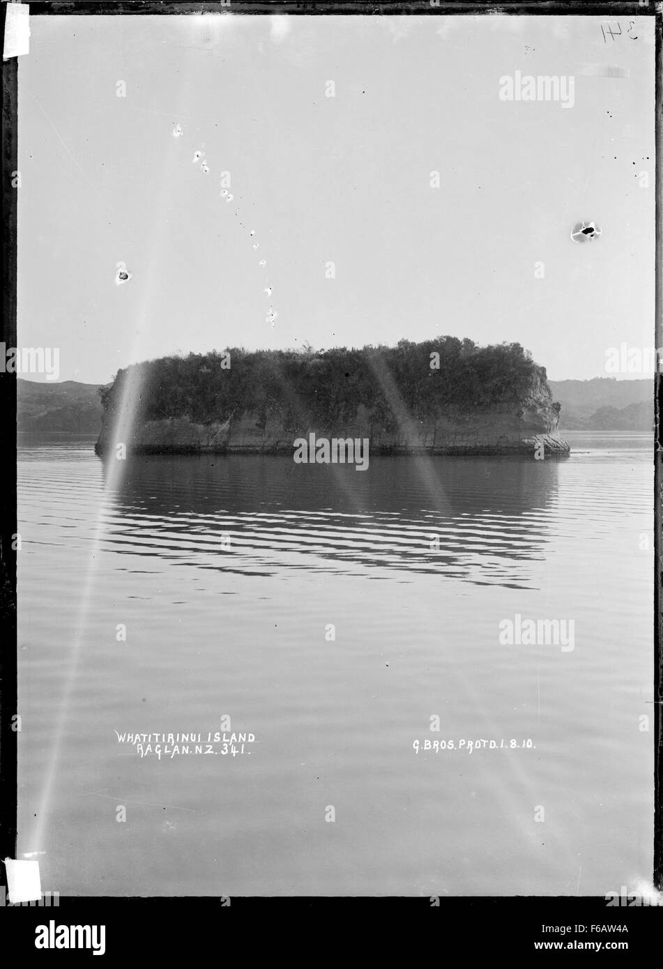 This photograph taken by Gilmour Brothers depicts the scenic view of ...