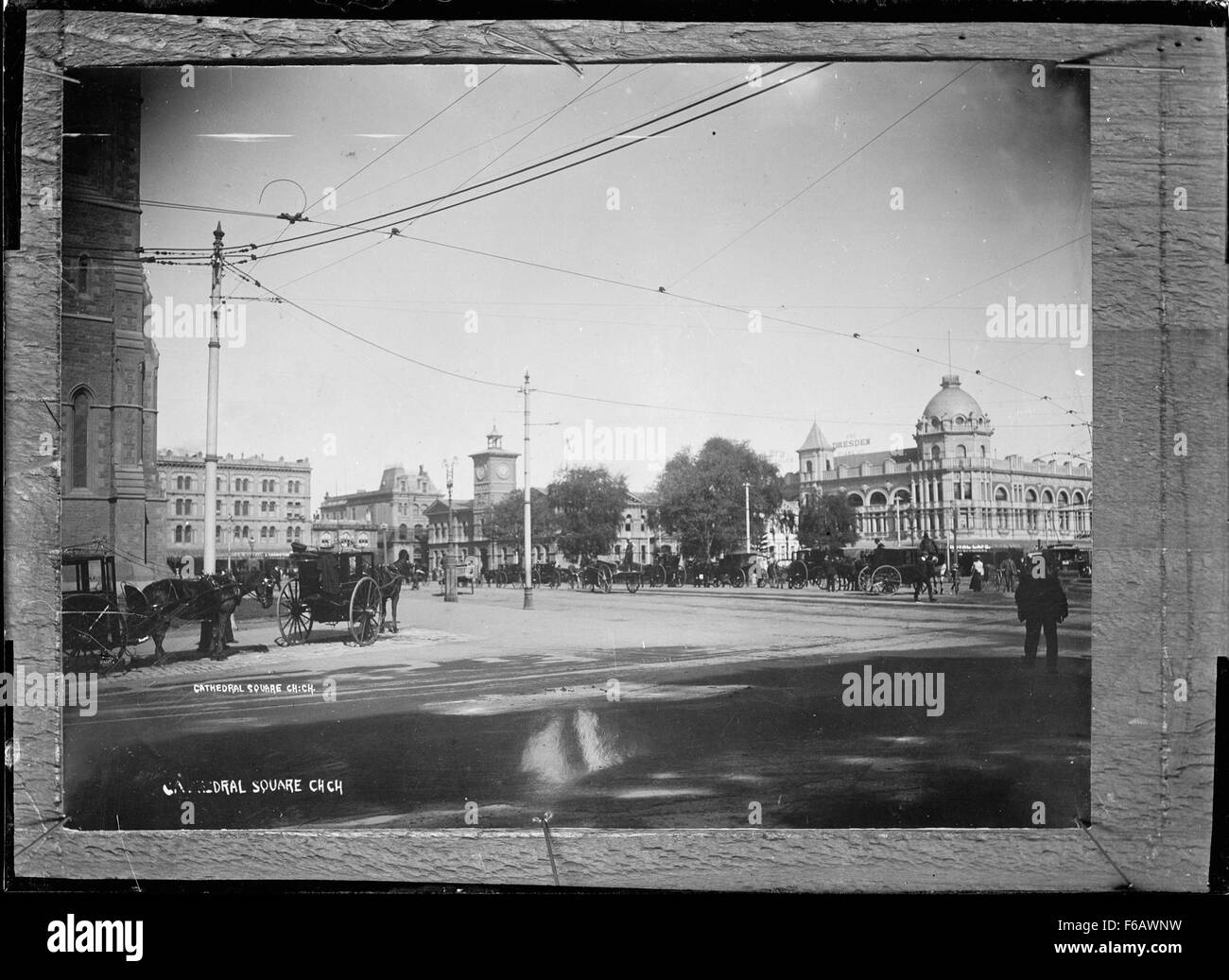 Cathedral Square in Christchurch is a historic landmark that has been ...