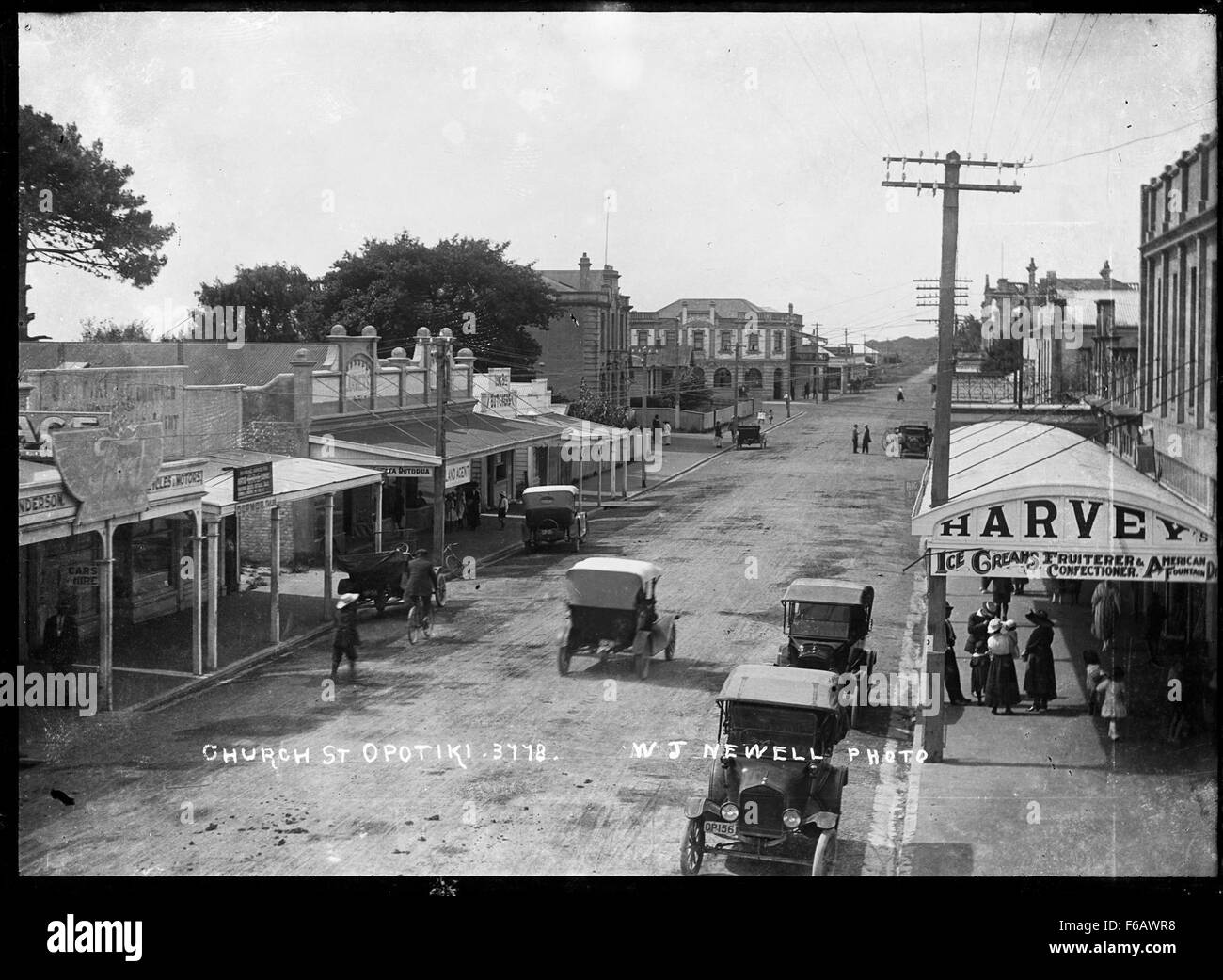 Church Street, Opotiki - Photographed by W J Newell Stock Photo - Alamy