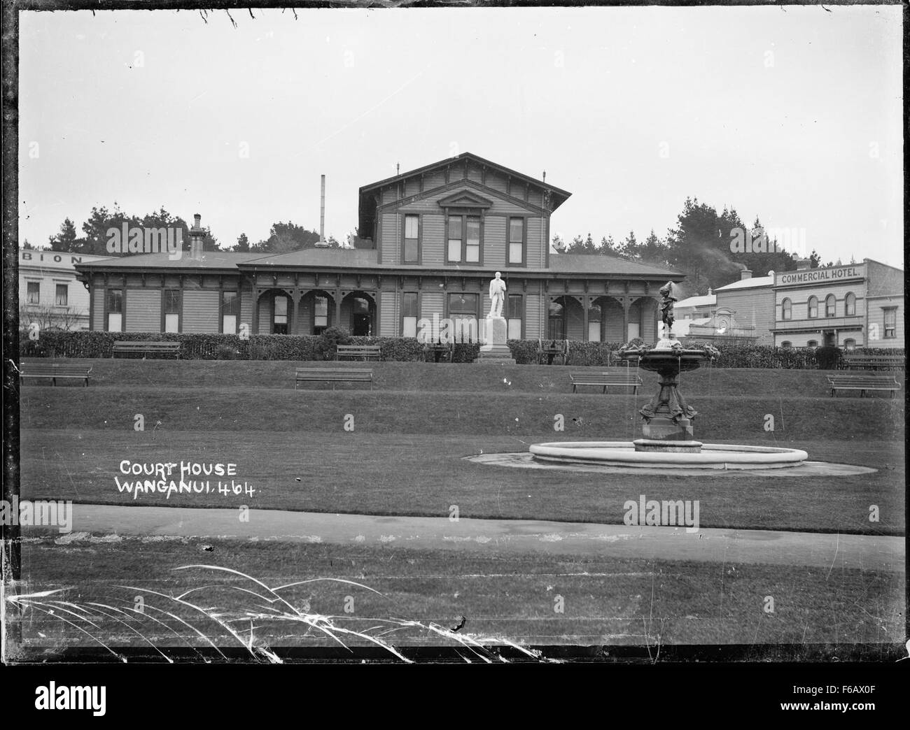 Colonial architectural style Black and White Stock Photos & Images - Alamy