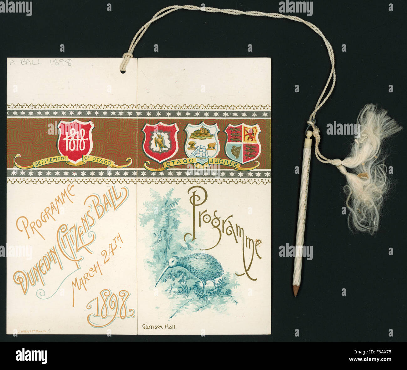 Ball programme cover hi-res stock photography and images - Alamy