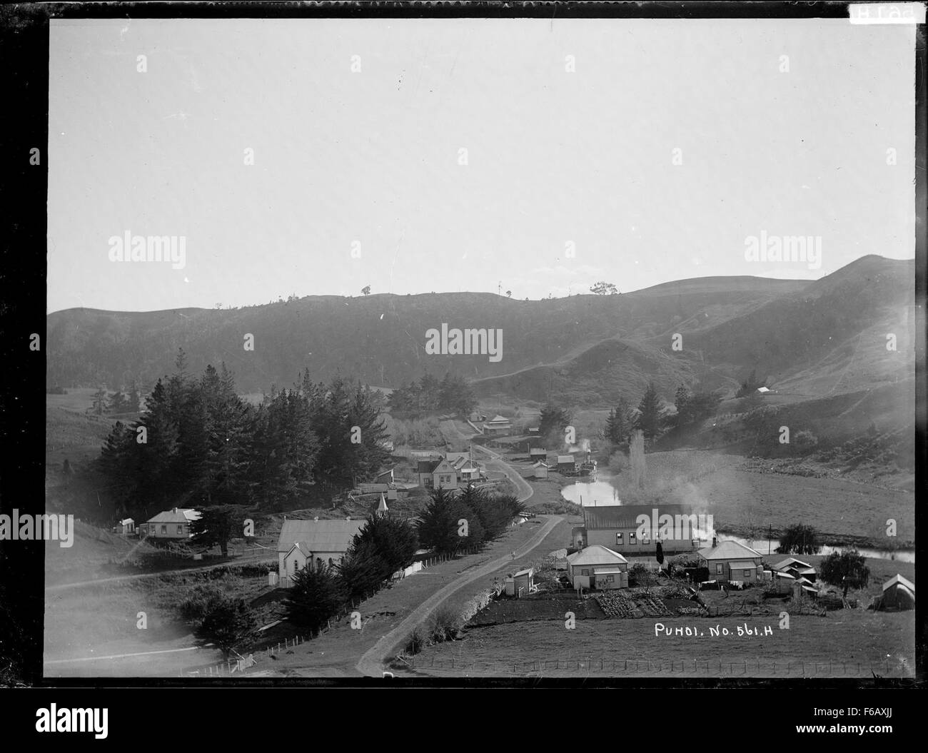 General view of Puhoi township Stock Photo - Alamy