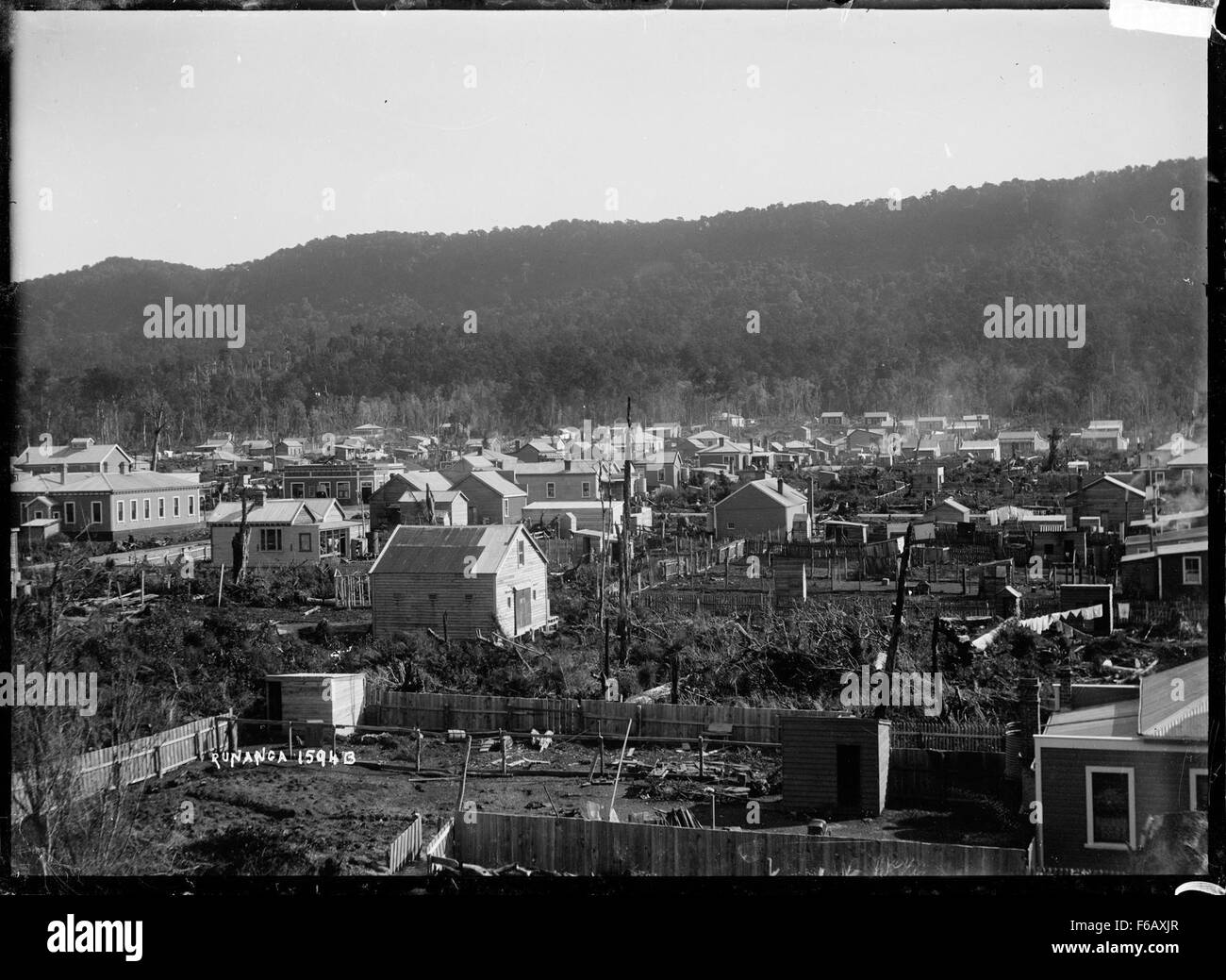 Industrial setting surrounded Black and White Stock Photos & Images - Alamy