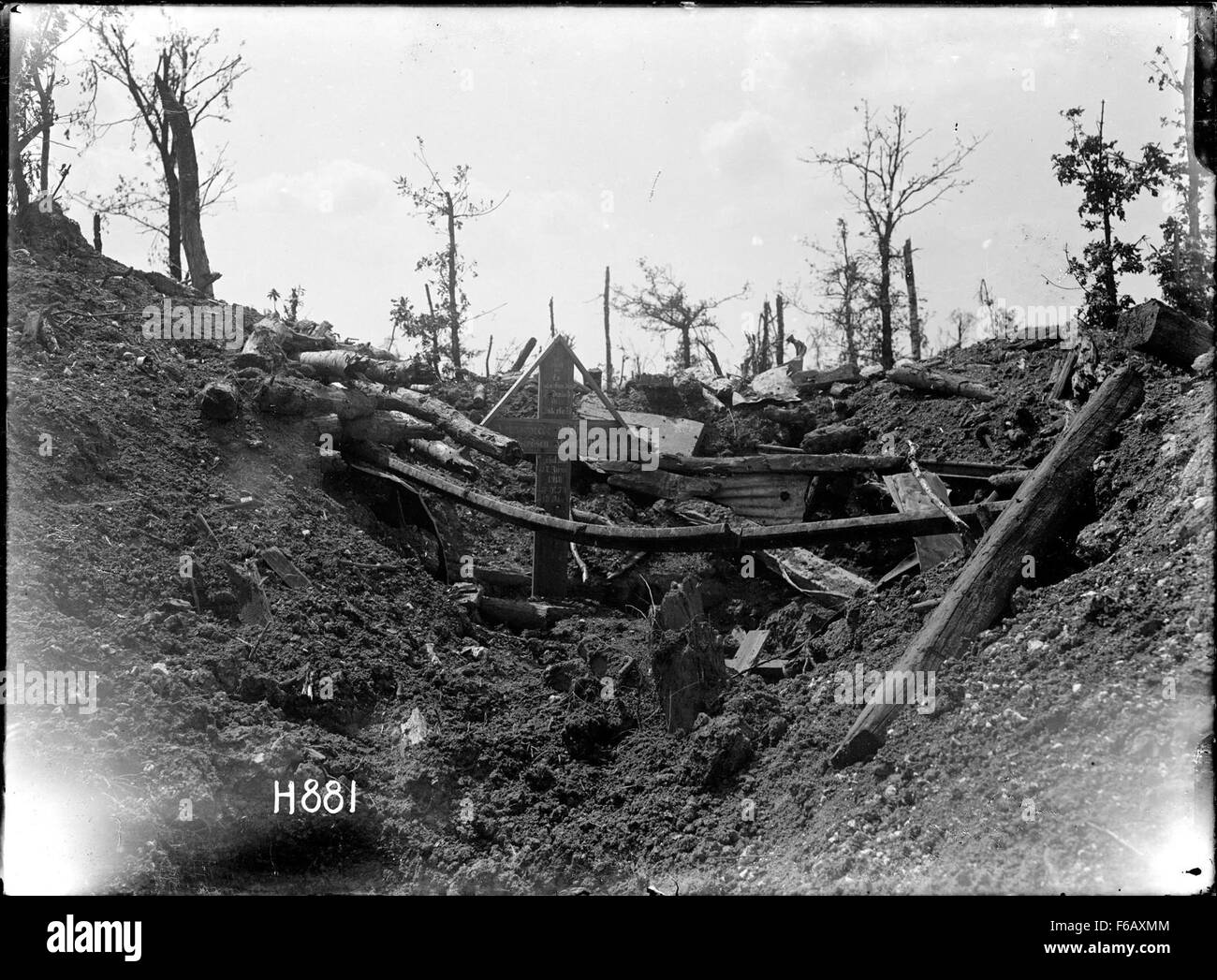 German trench system during wwi hi-res stock photography and images - Alamy