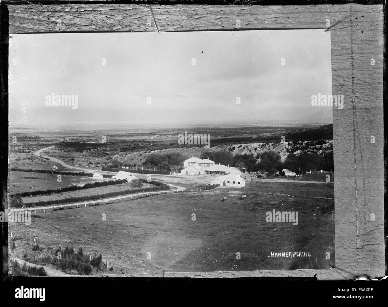 This photograph captures the expansive landscape of Hanmer Plains with ...