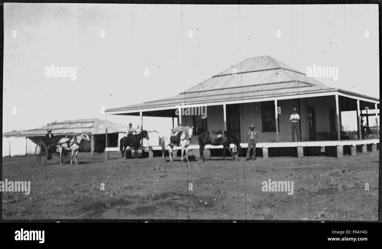 Australian outback buildings Black and White Stock Photos & Images - Alamy