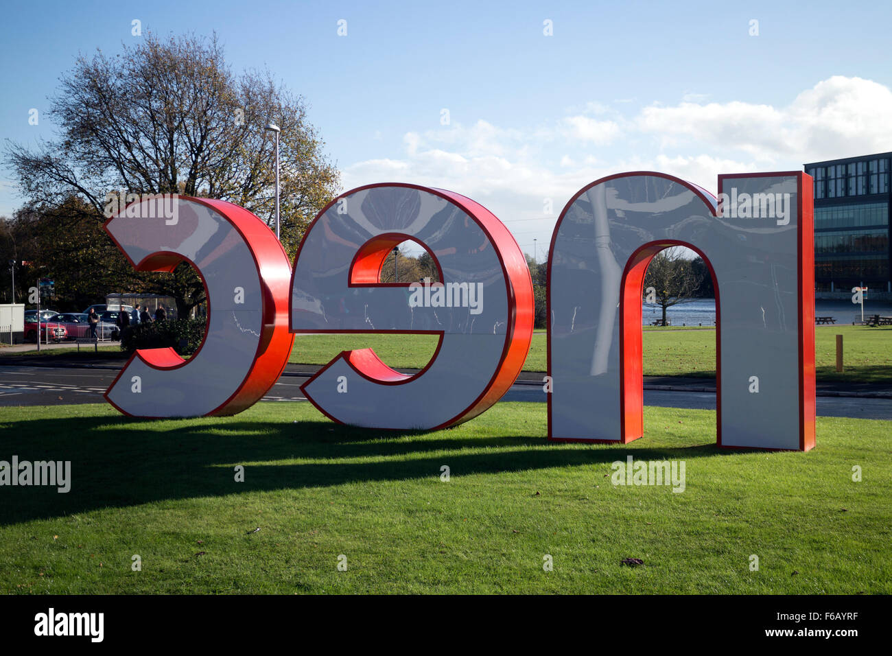 Nec sign hi-res stock photography and images - Alamy