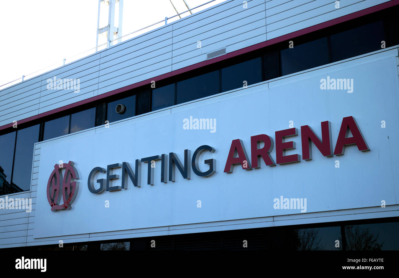 Genting arena hi-res stock photography and images - Alamy